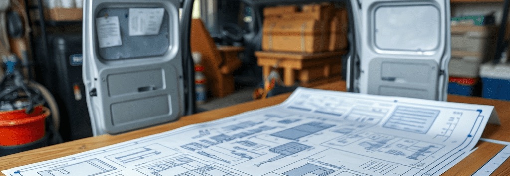 Planning the Layout – Vehicle Dwelling Nomad